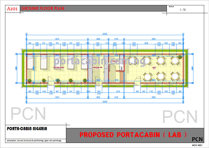 Porta Cabin 3D Floor Plans (Portacabin Camp Accommodation)